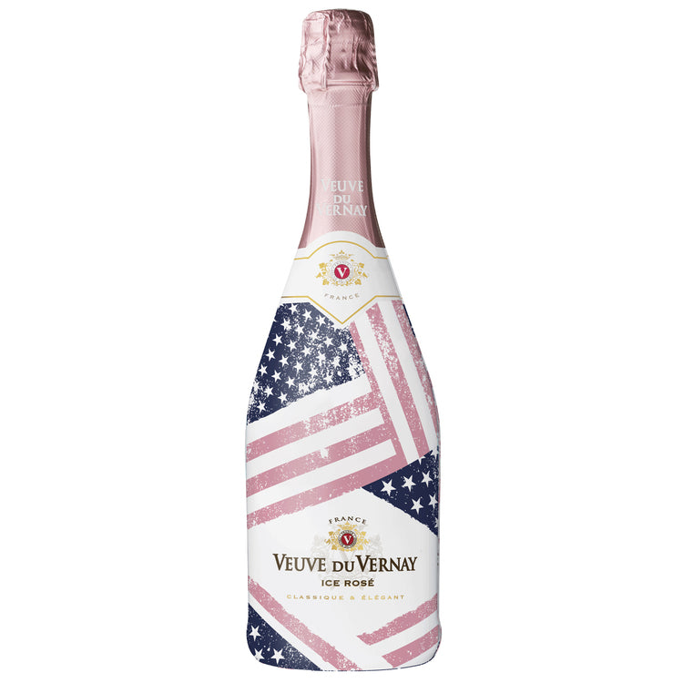 Veuve Du Vernay Ice Rose Demi Sec Stars & Stripes France 750Ml – The Liquor Cartel