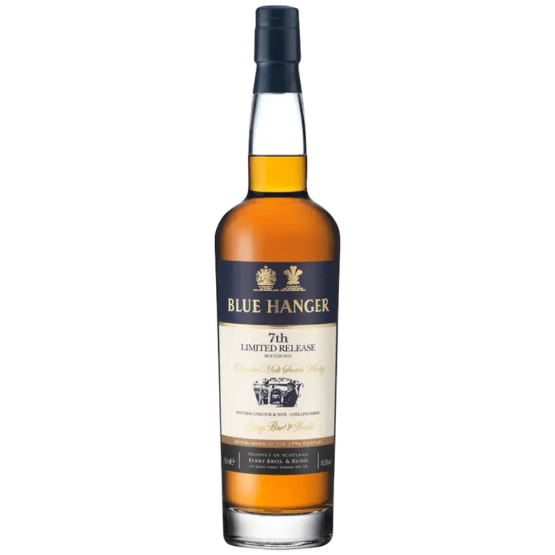 Blue Hanger Blended Malt Scotch 7Th Limited Release 91.2 750Ml – The ...