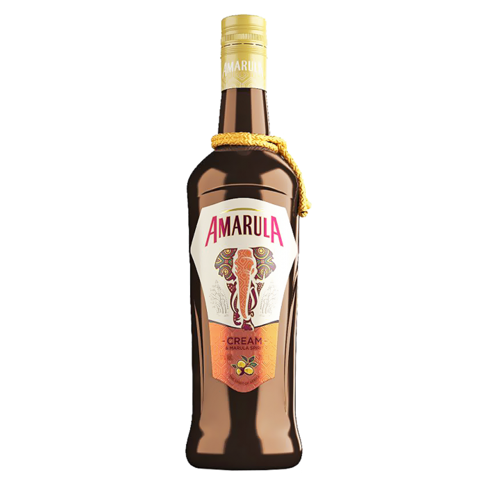 Amarula Cream Liqueur And Marula Spirit 34 W/ 2 Elephant Logo Glasses ...