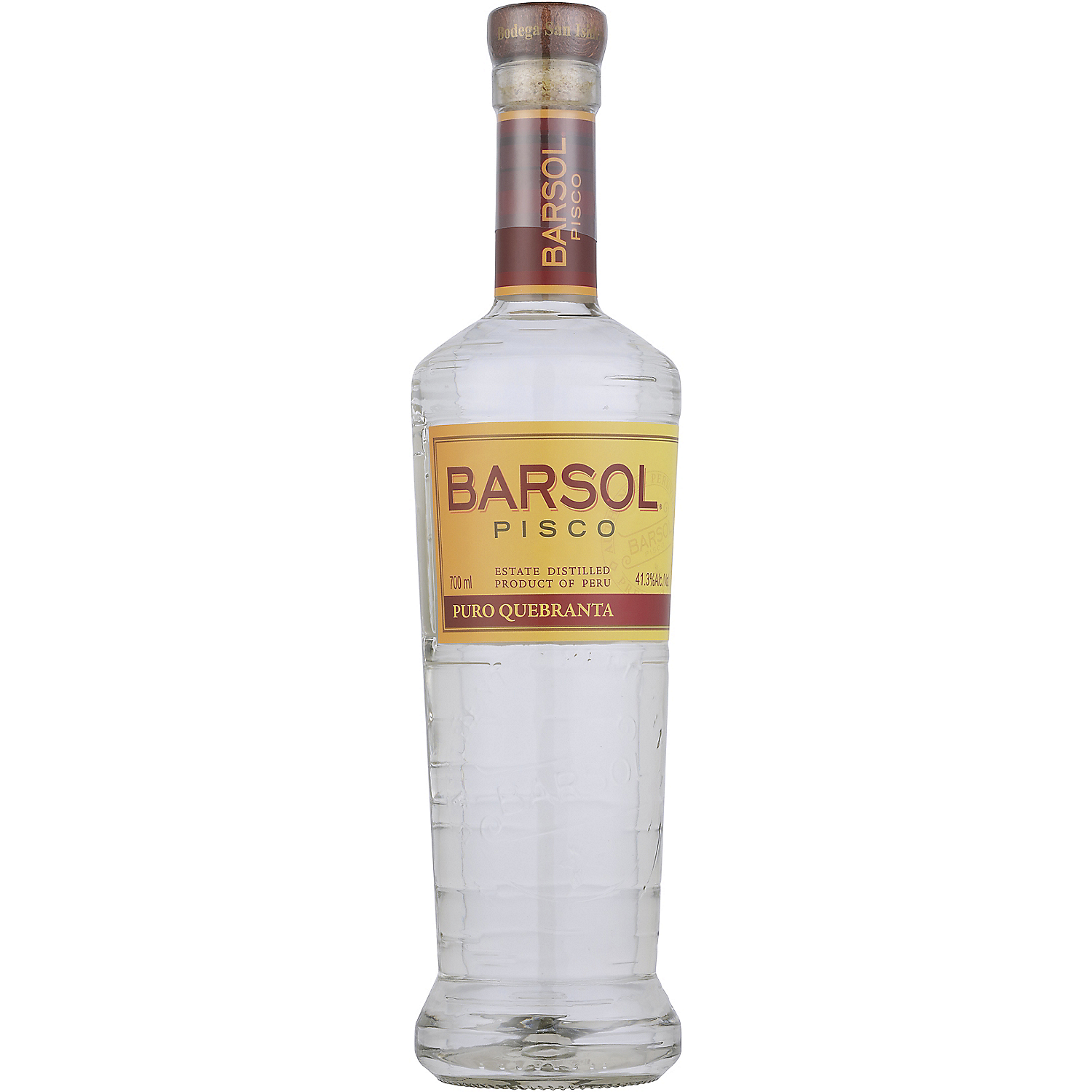 Barsol Pisco Puro 82.6 700Ml – The Liquor Cartel