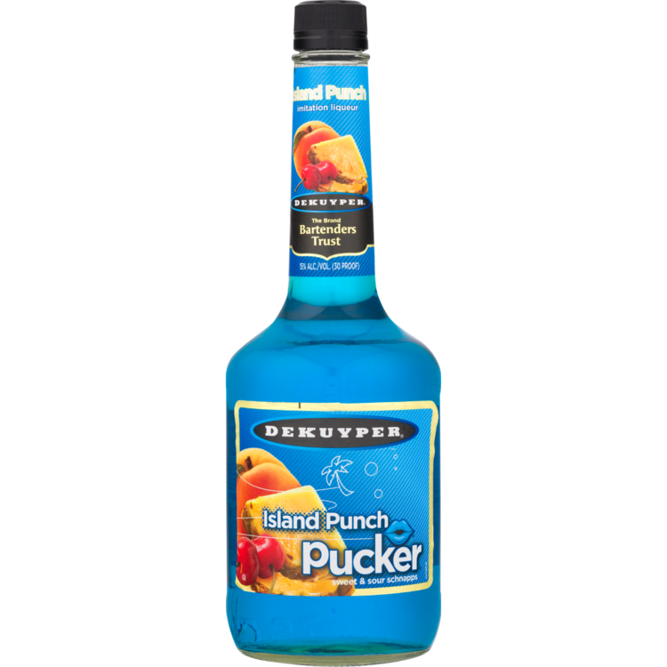 Dekuyper Sweet & Sour Island Punch Schnapps Pucker 30 1L – The Liquor ...