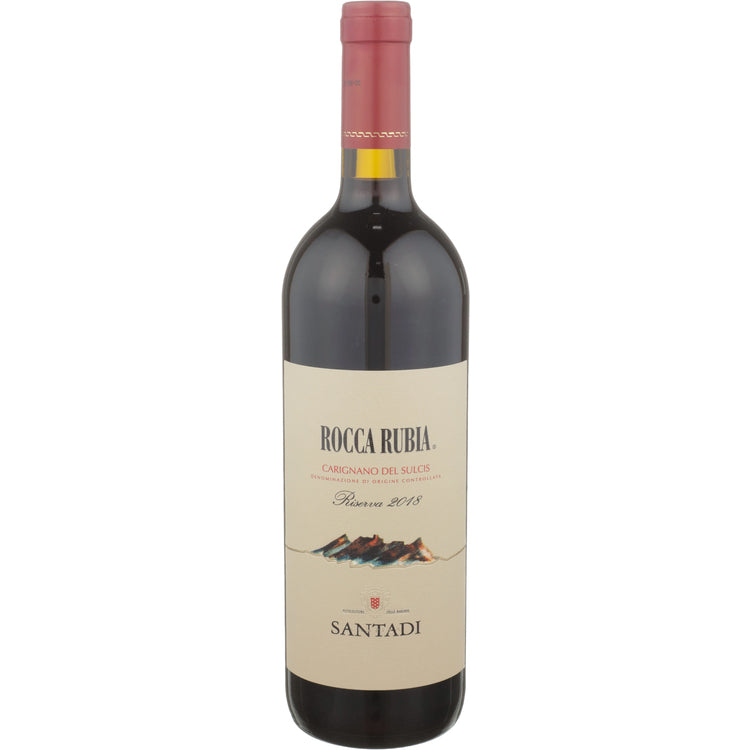 Cantina Santadi Carignano Del Sulcis Rocca Rubia Riserva 2019 750Ml ...