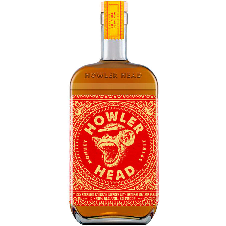 Howler Head Banana Flavored Whiskey Monkey Spirit 80 750Ml – The Liquor ...