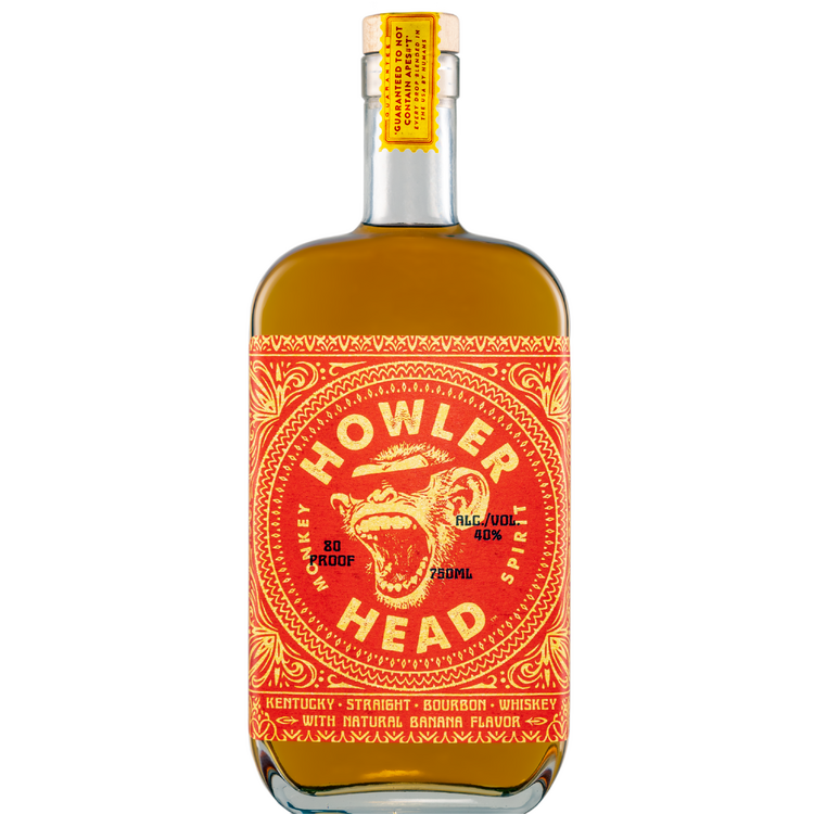 Howler Head Banana Flavored Whiskey Monkey Spirit 80 1L – The Liquor Cartel