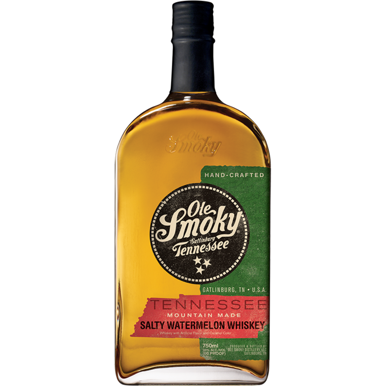 Ole Smoky Salty Watermelon Flavored Whiskey Mountain Made 60 750Ml ...