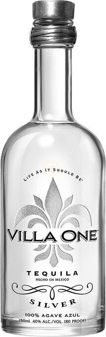 Villa One Silver Tequila – The Liquor Cartel